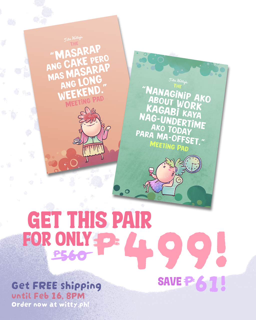 A Pair to Remember (3 pairs actually pero masisira 'yung pun eh ...