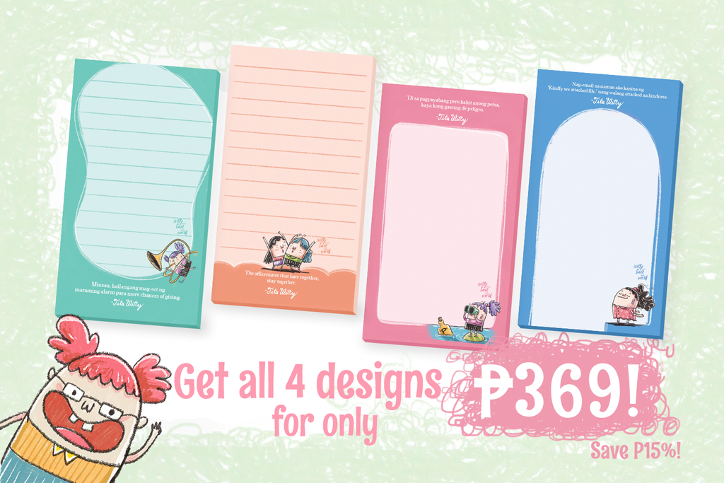 Notepads Bundle – WittyWillSavetheWorld