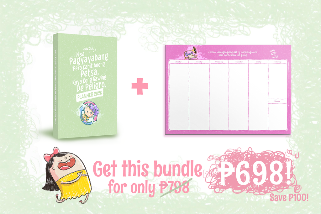 2026 Pocket Planner + Weekly Pad Bundle – WittyWillSavetheWorld